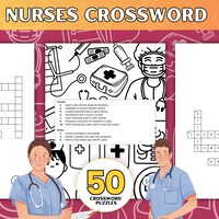 Generic Medications Crossword Puzzle: Pharmacy Students, Nurses (PDF ...