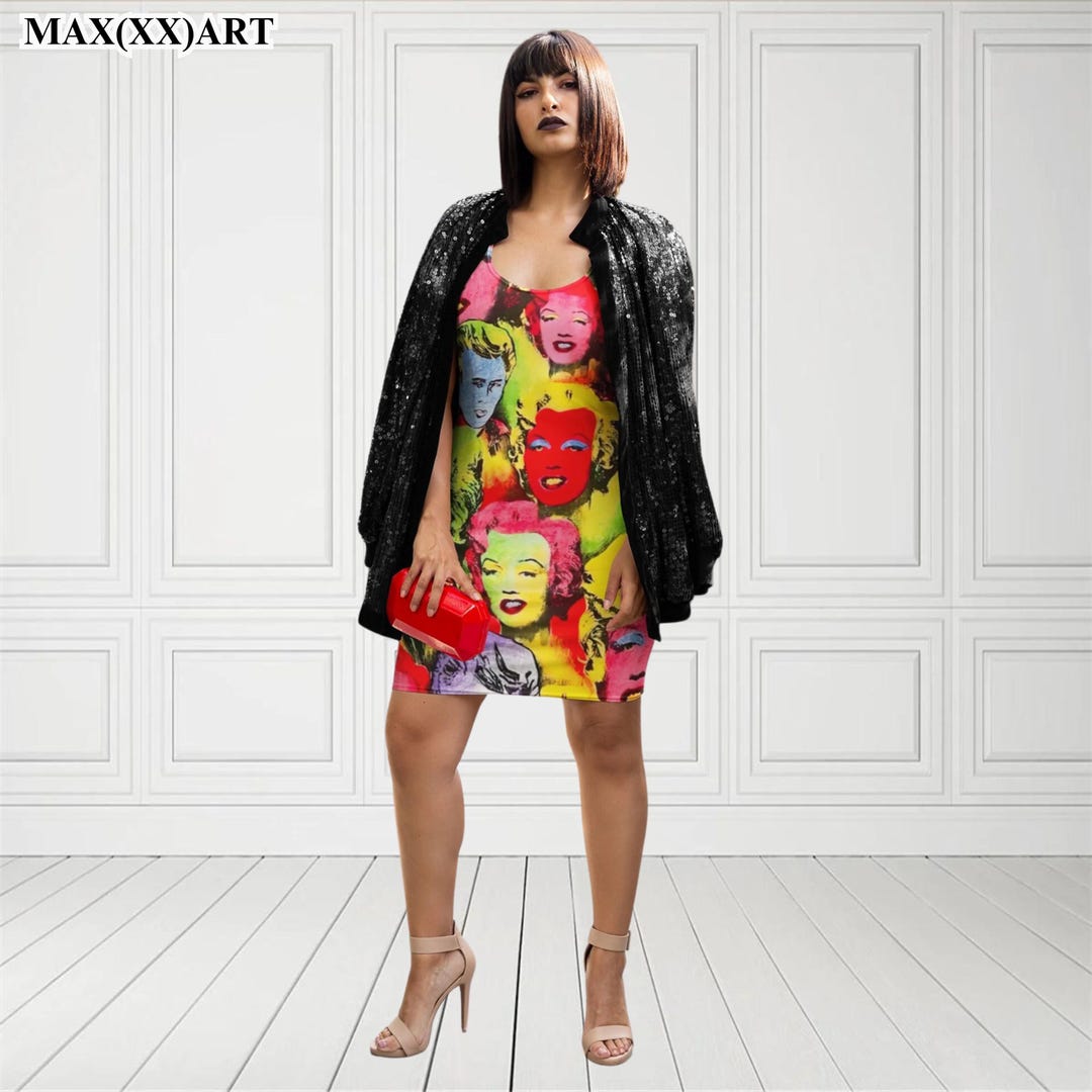 MM Dress, Andy Style. Inspired, Body Con Dress, Fitted Dress, Colorful ...