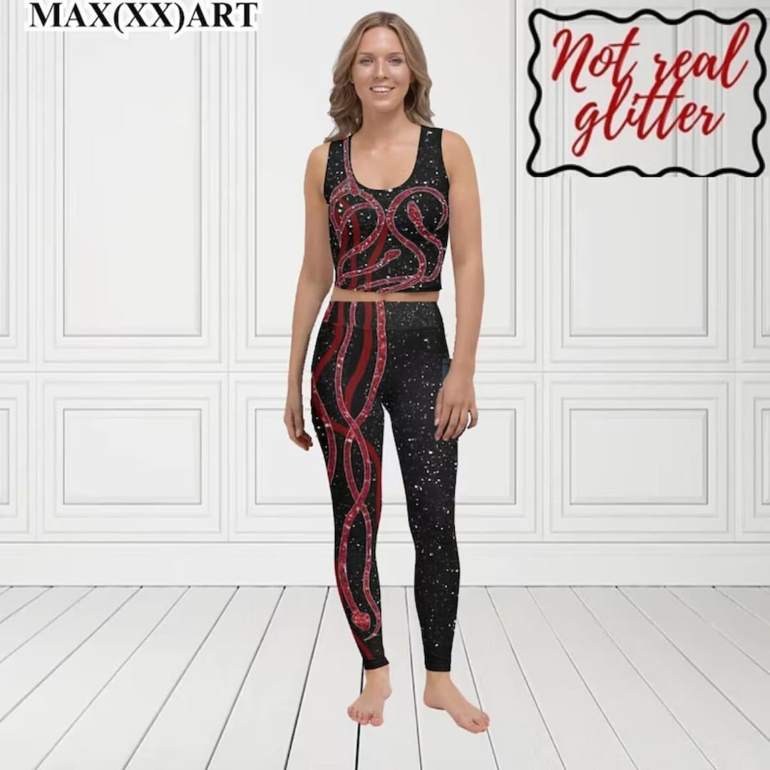 Taylor Red Snake Outfit Top Legging, Era's Tour, Iconic Jumpsuit ...