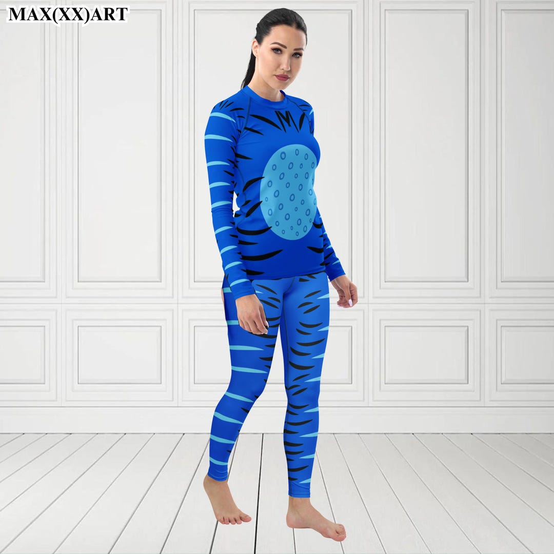 Women's Derpy Cat Seperates Rash Guard + Leggings Monster Hunting ...