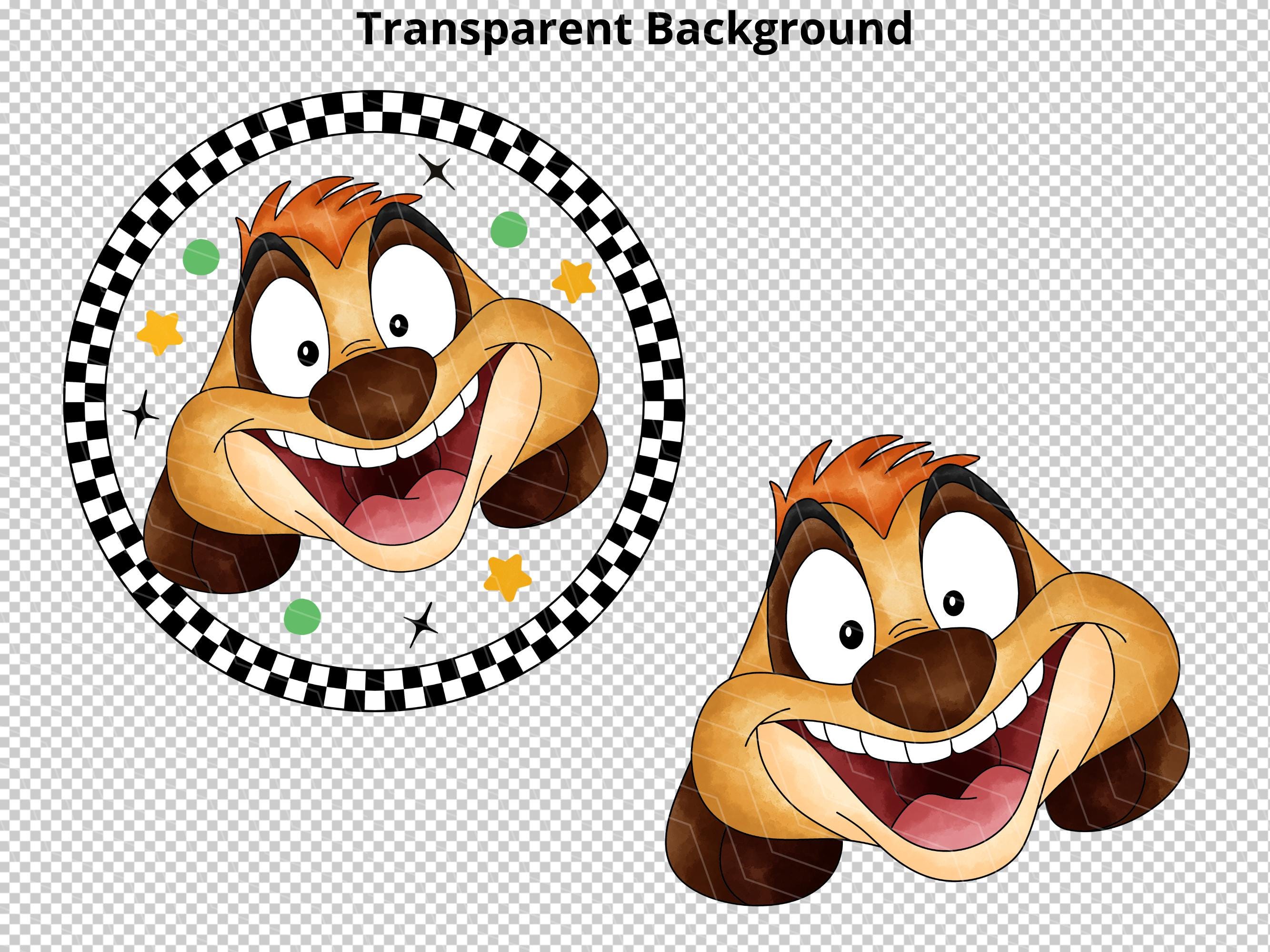 Timon Lion King Watercolor Clipart, Safari Animal, PNG, Digital ...