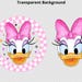 Daisy Duck Watercolor Clipart, High Resolution, Digital Download ...