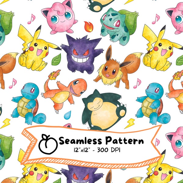 Pikachu Charmander - Etsy