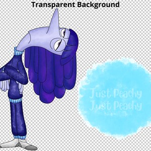 Ennui From Inside Out Watercolor Clipart Set, Cute Cartoon, PNG, High ...