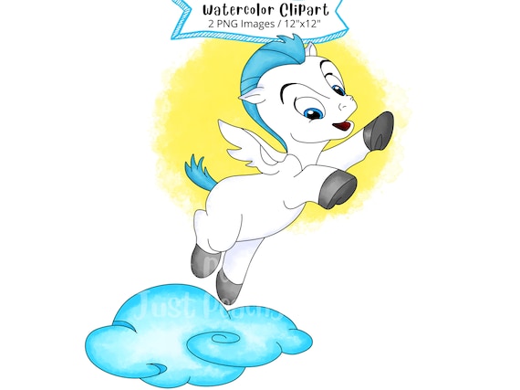 Baby Pegasus Hercules Cloud