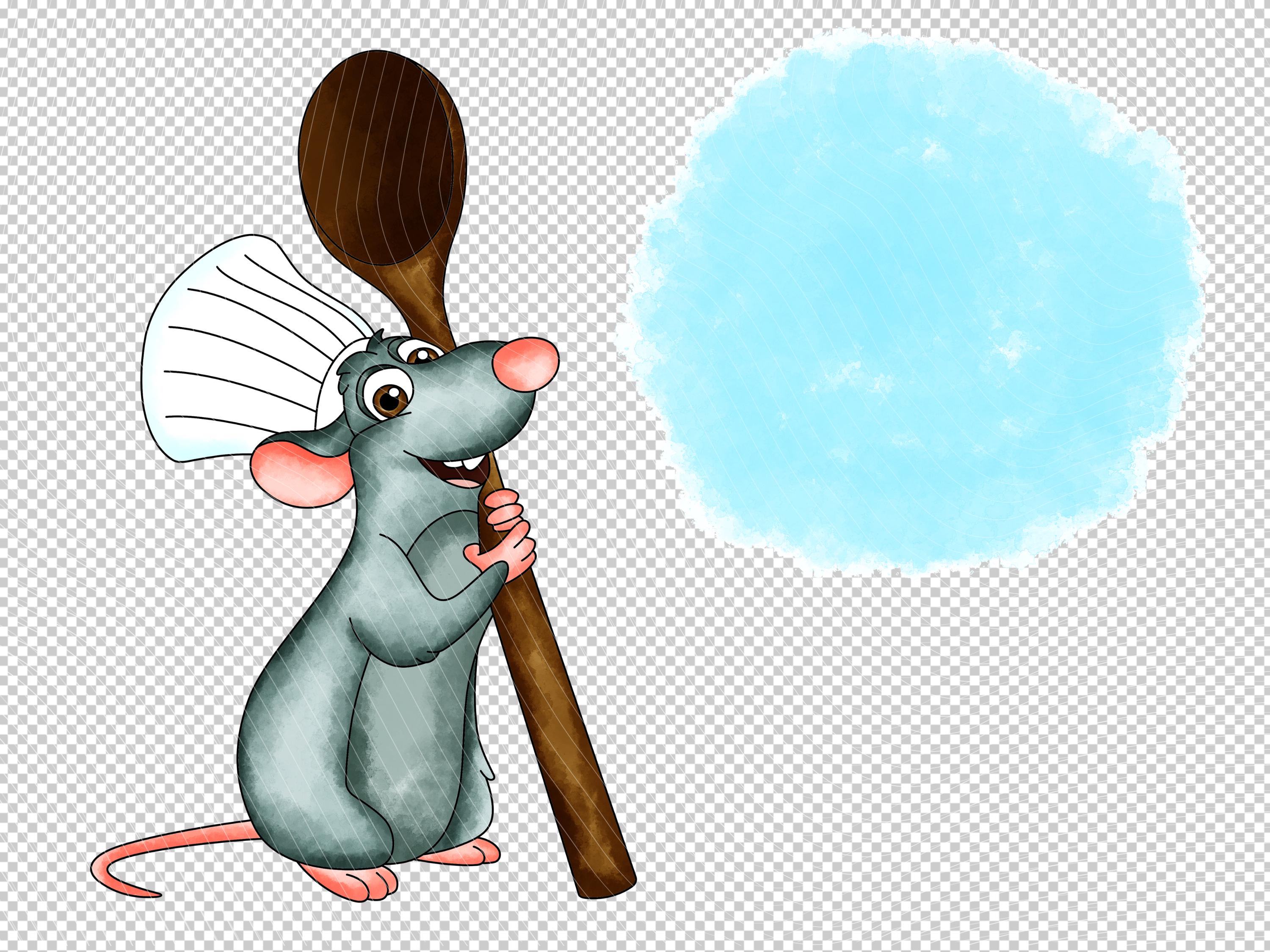 Ratatouille Clipart, Watercolor PNG, Cartoon Movie, Remy - Etsy Canada