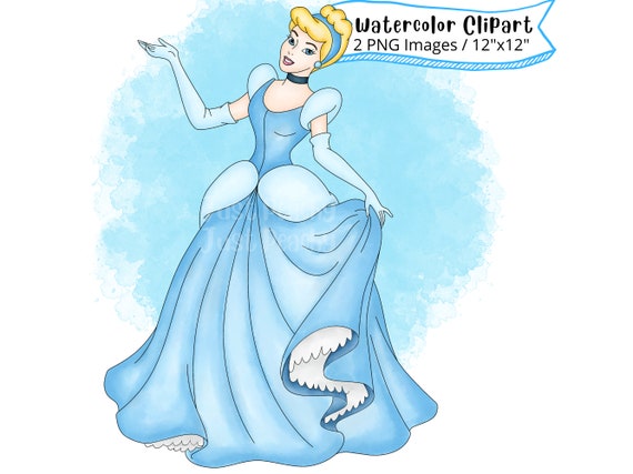 Cartoon Princess Cinderella