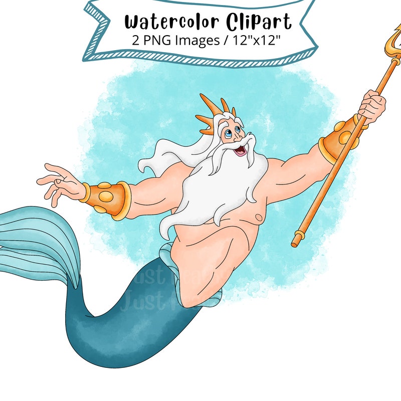 King Triton - Etsy