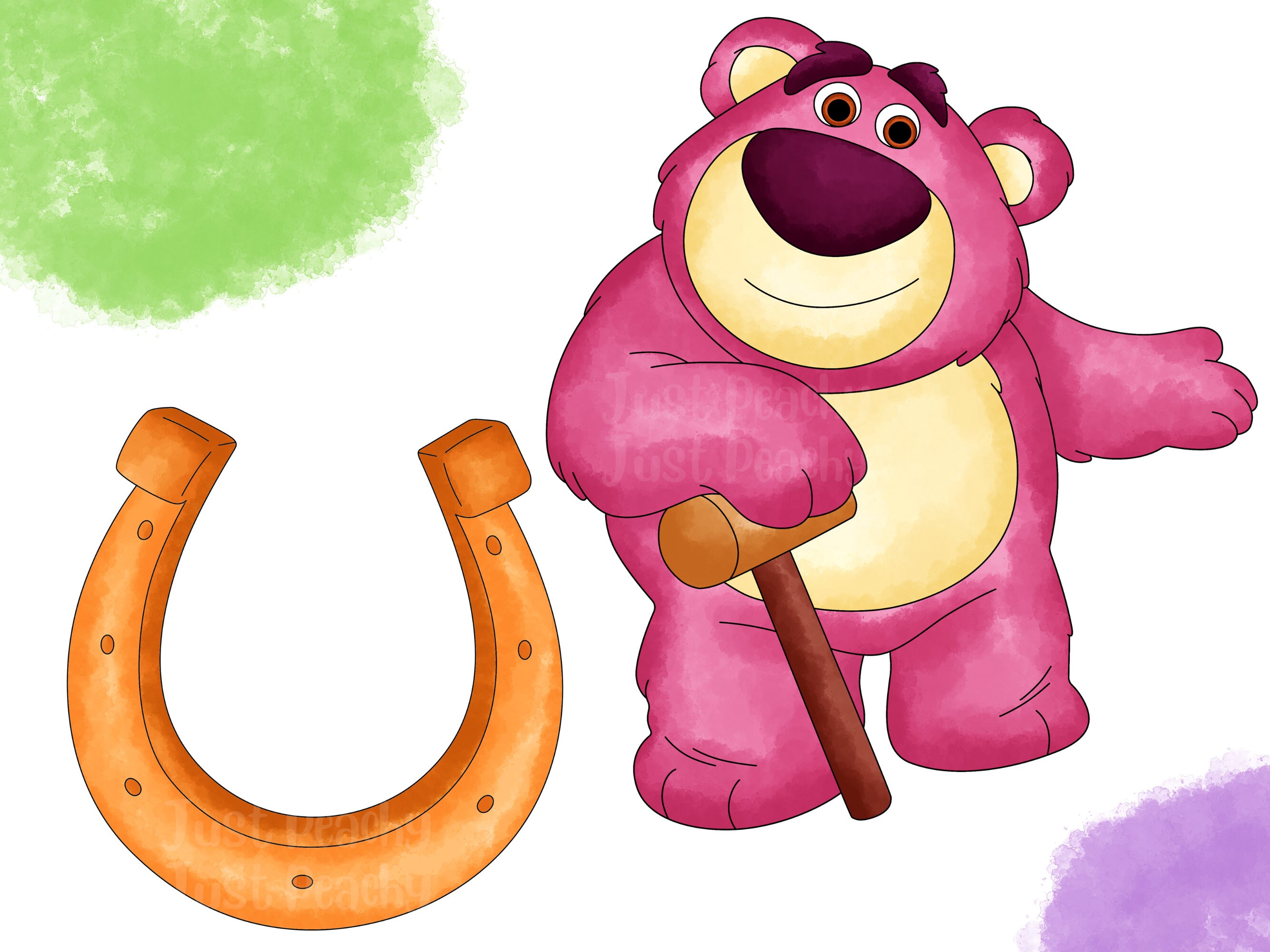 Toy Story Watercolor Clipart: Cartoon Characters PNG (digital Download ...
