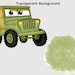 Sarge Cars Movie Watercolor Clipart: Cartoon PNG (instant Download) - Etsy