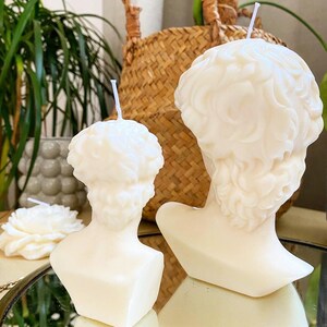 David's Candle Sculpture Candle Michelangelos David - Etsy