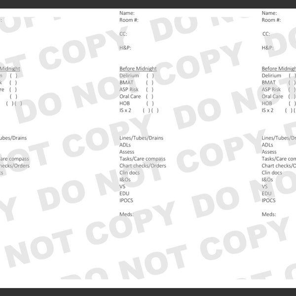 Orthopedic Report Sheets - Etsy