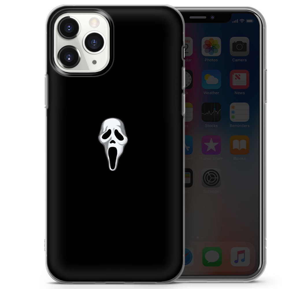 Horror Scary Scream Mask Phone Case for iPhone 15 14 13 12 11 X Xs Xr ...