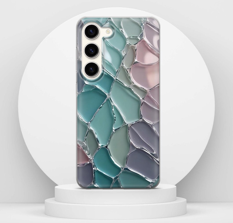 Stained Glass Phone Case Elegant Cover for Samsung Galaxy S25 Ultra ...