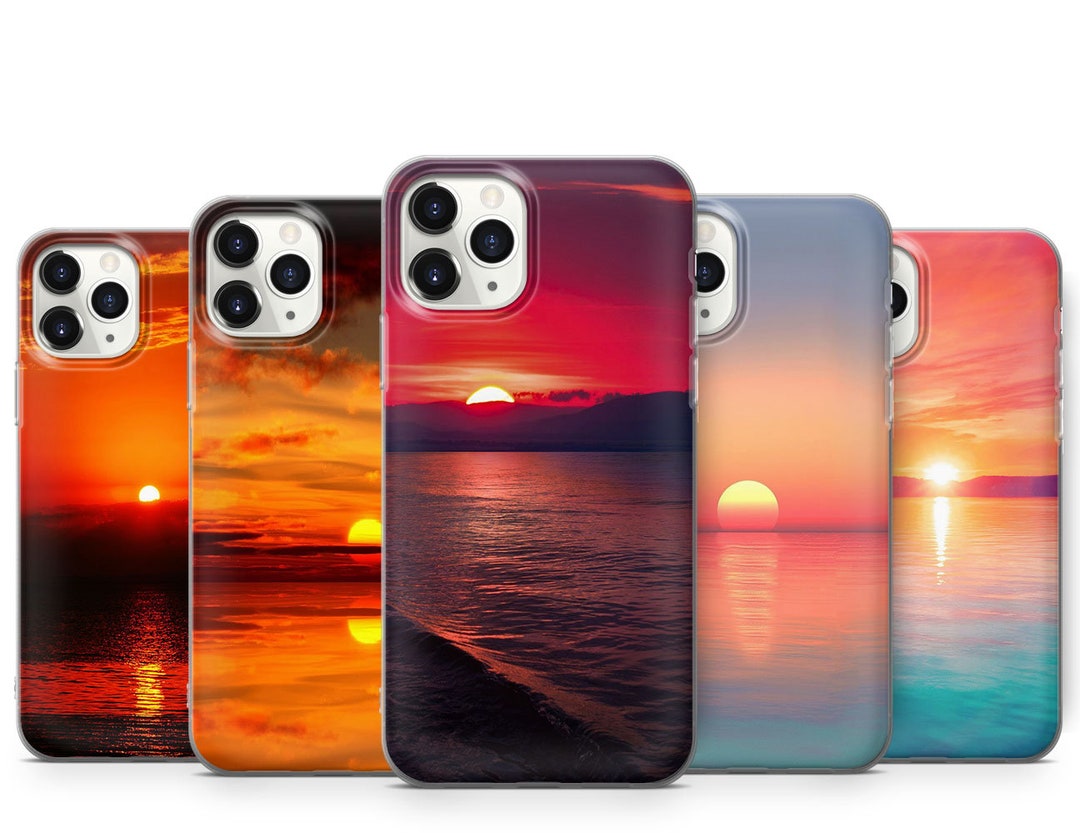 Sunset Phone Case for iPhone 15 14 13 12 11 X Xs XR 8 SE Samsung S23 ...