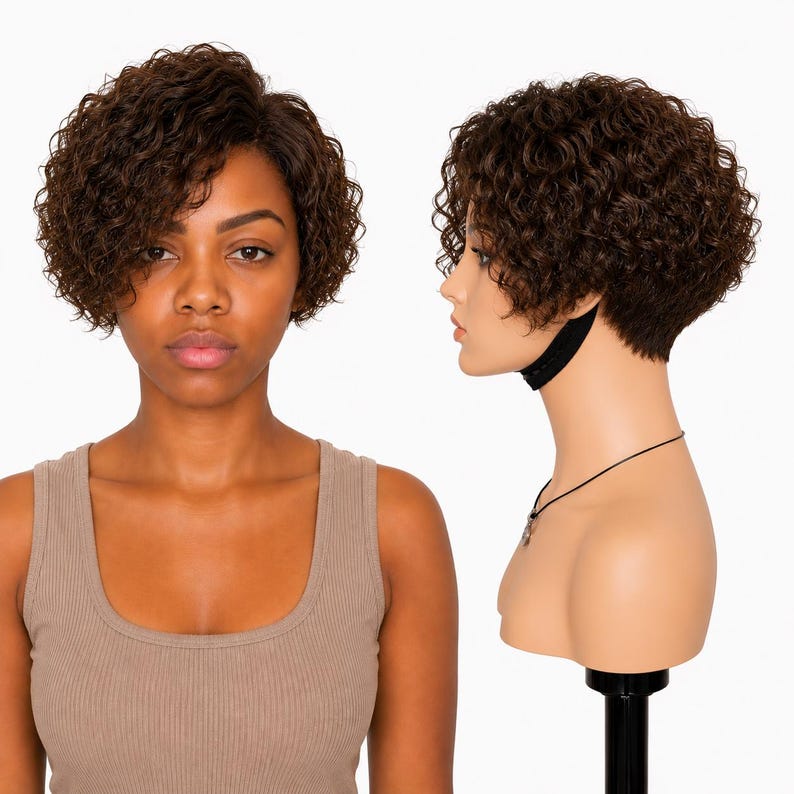 Pre-cut Transparent Lace Wig – Aligned Cuticle Human Hair, Beginner ...