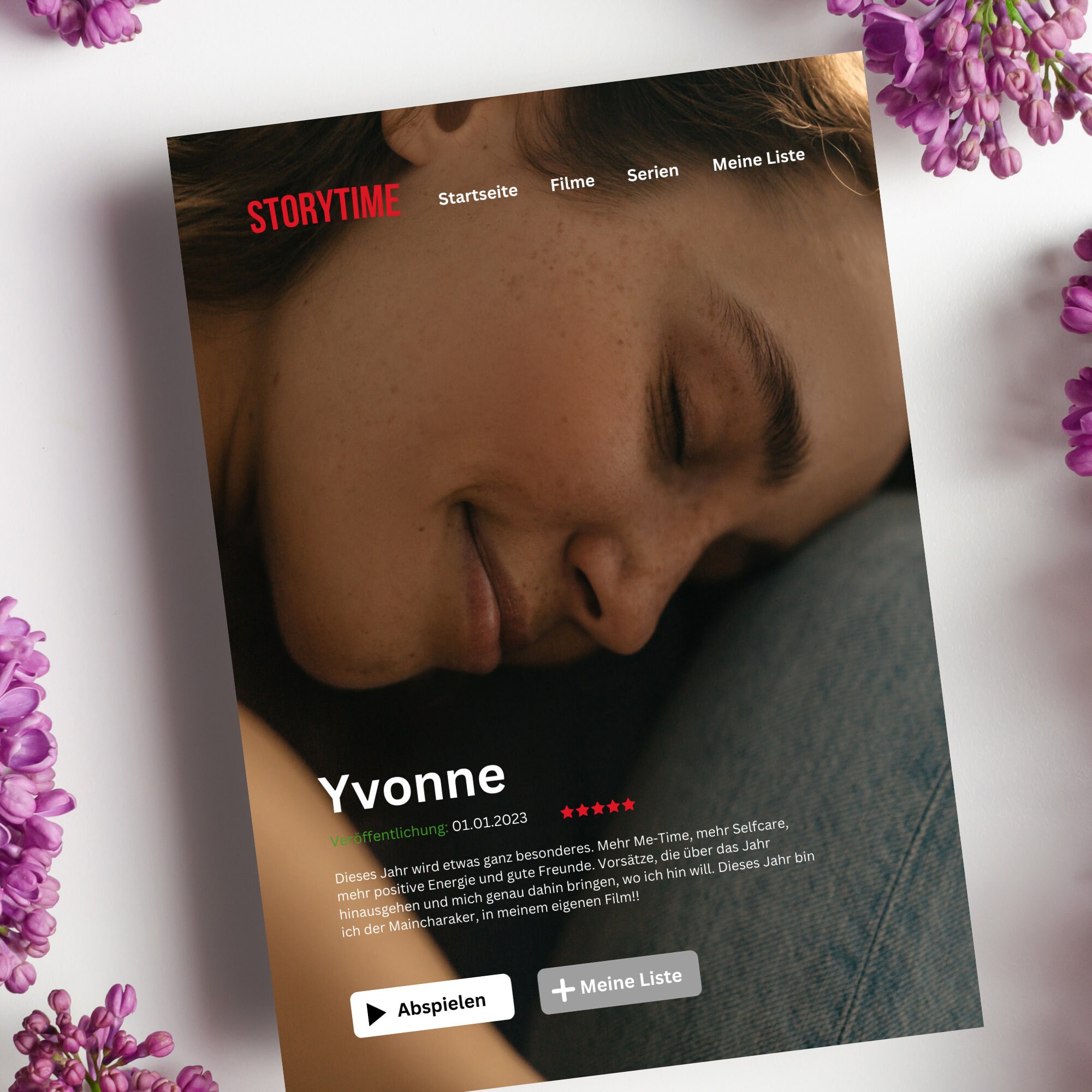 Personalizable NETFLIX Card Unforgettable Gift With Your Story ...
