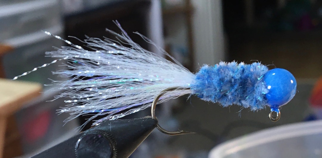 Crappie Jig - Blue White - Etsy