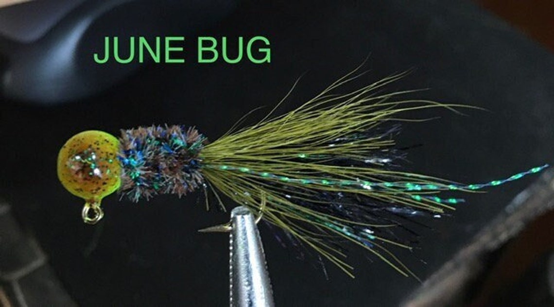 Crappie Jig - June Bug - Etsy