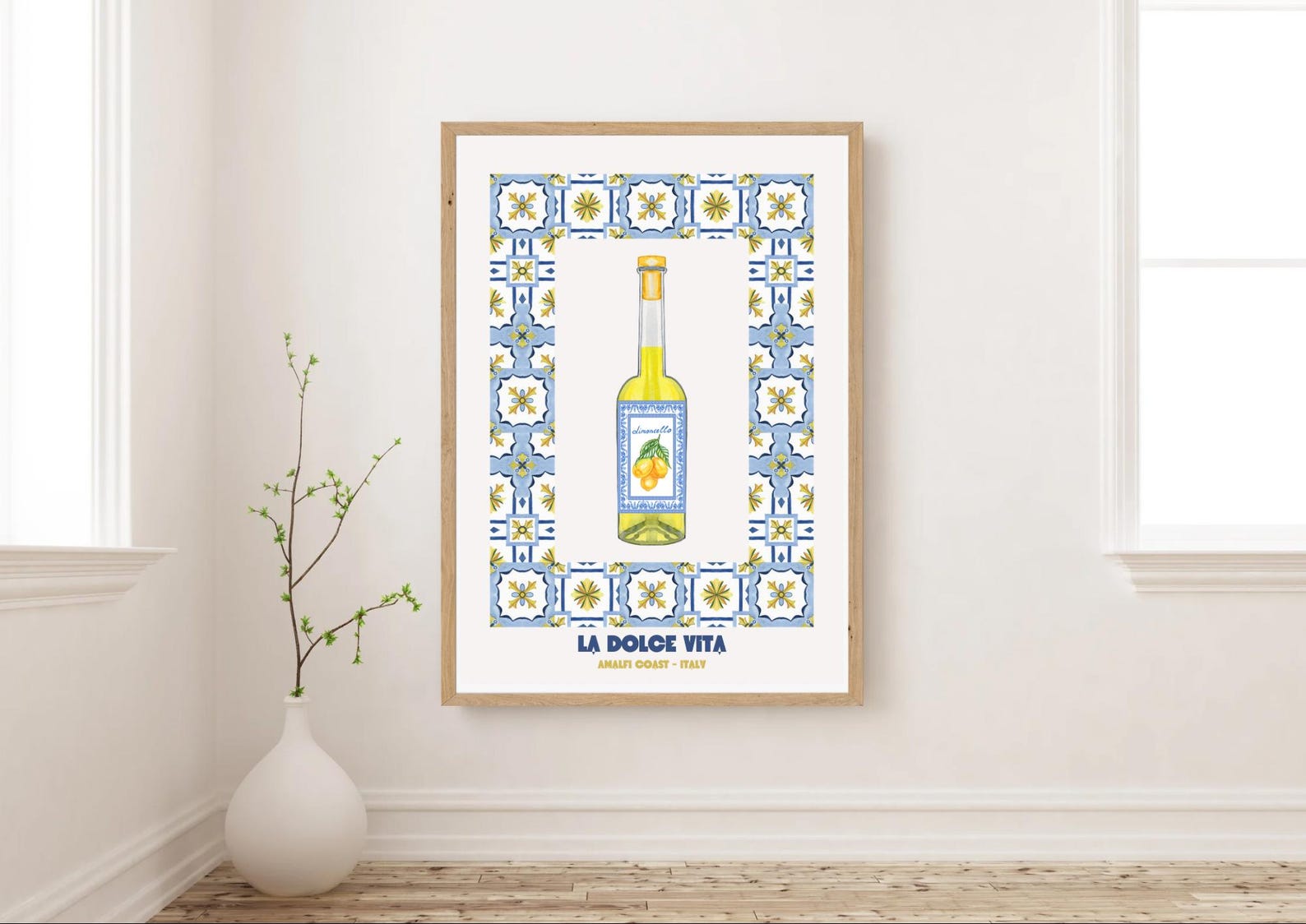 Amalfi Coast Limoncello Lemon Italian, Kitchen Wall Art, Kitchen Poster ...