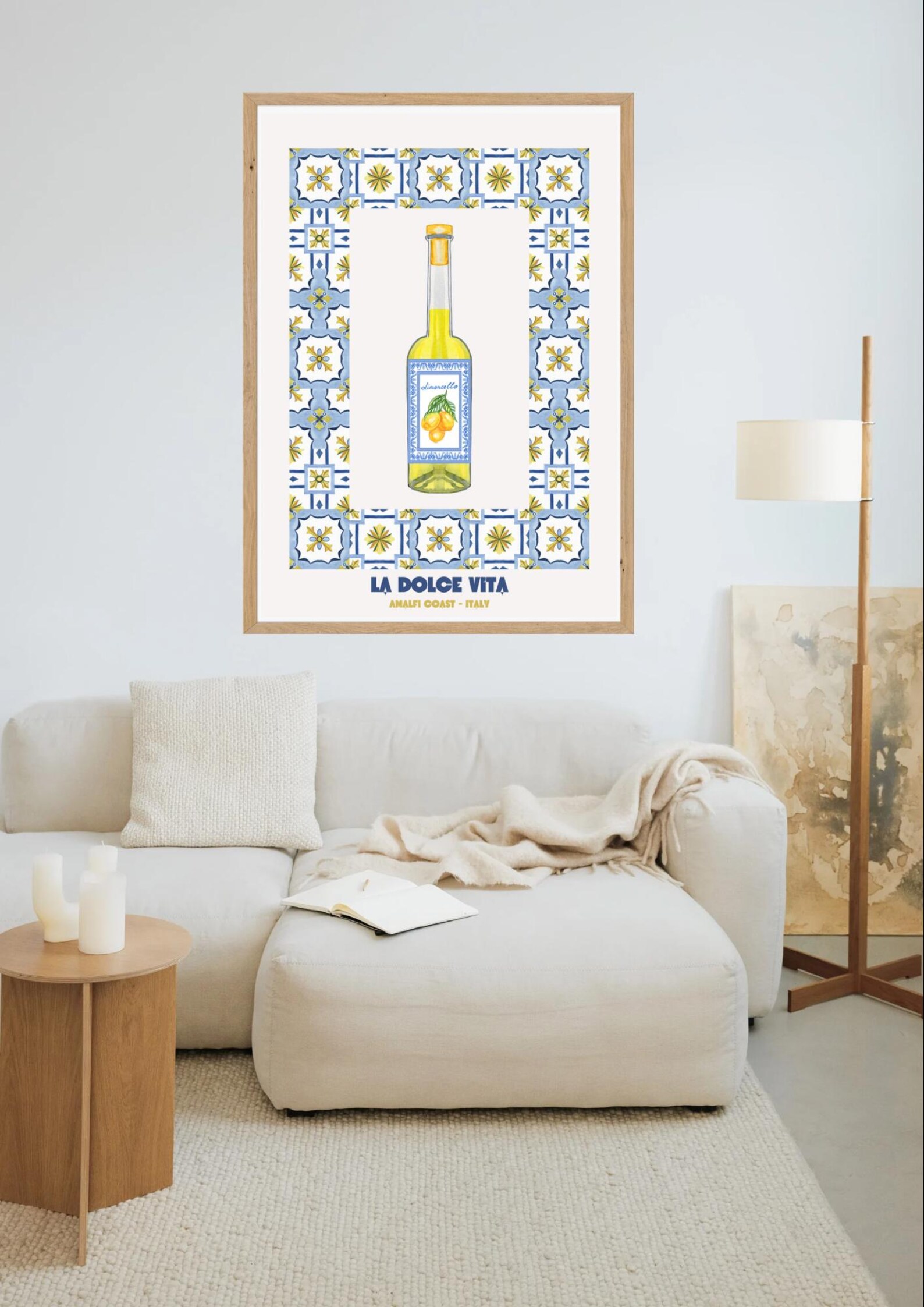 Amalfi Coast Limoncello Lemon Italian, Kitchen Wall Art, Kitchen Poster ...