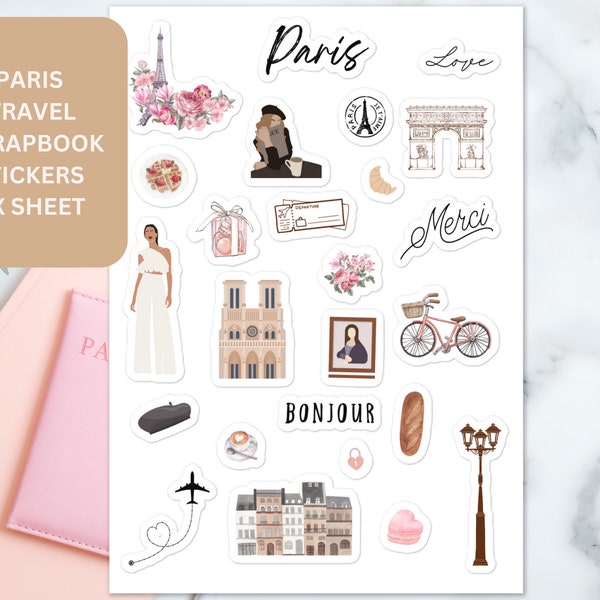 Paris Sticker - Etsy
