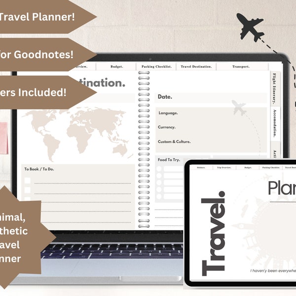Travel Planner - Etsy