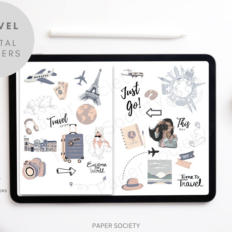 Travel Stickers - Etsy