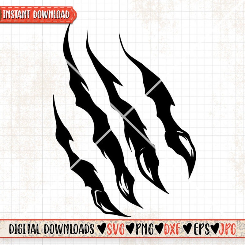 Lion Claw Svg - Etsy