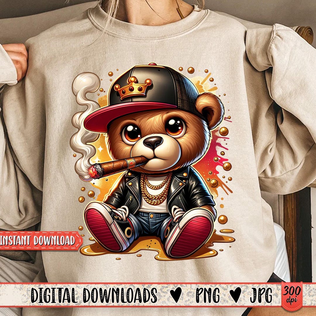 Swag Teddy Bear Png | Hipster Teddy Png | Gangster Teddy Png | Rich ...