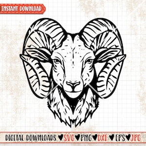 Widder svg | Stier Clipart | Western-Schnittdatei | Longhorn Schablone ...