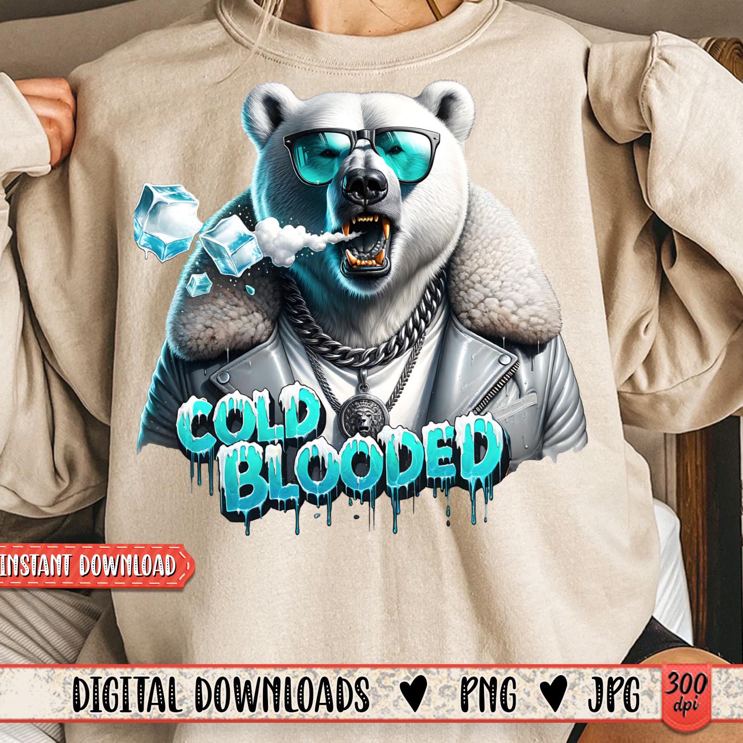Cold Blooded Bear Png | Gangster Bear Png | Cold Blooded Polar Bear Png ...