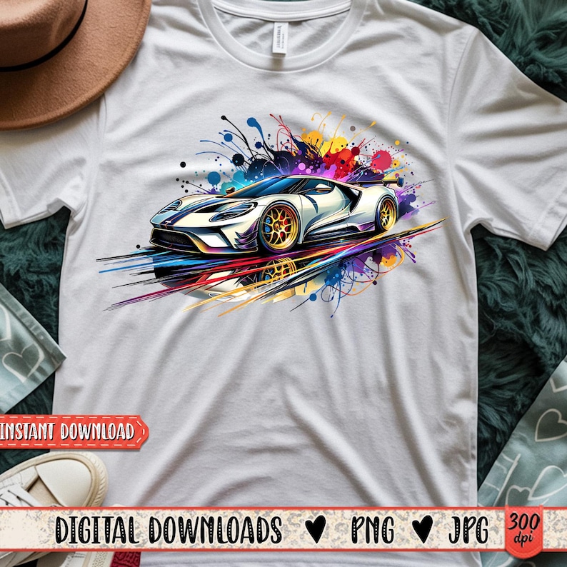 Color Splash Sports Car Png | Watercolor Sports Car Png | Luxury Car ...