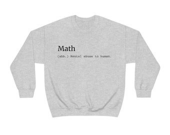Math Sweater - Etsy UK