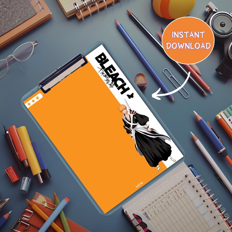 Bleach Kurosaki Ichigo Anime Notepad A5 Notepad Design - Etsy