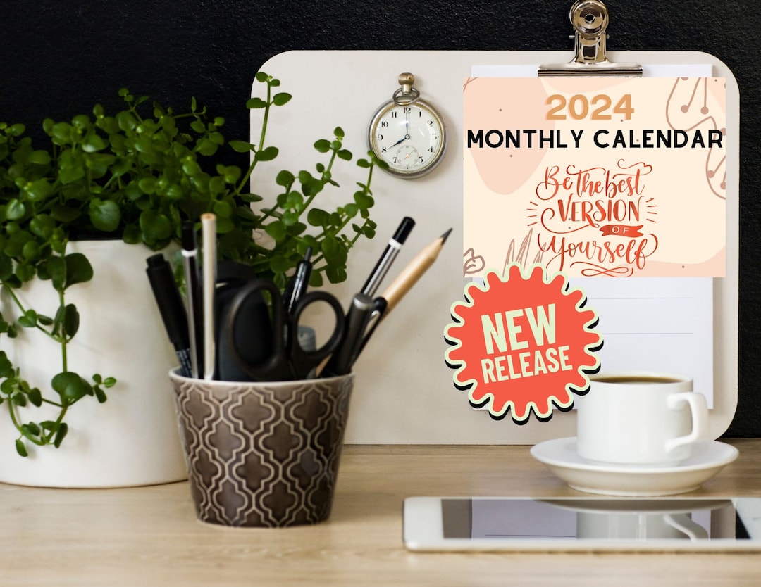 Calendario mensual de autocuidado 2024 / Establecimiento de objetivos ...