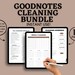 PDF Cleaning Checklist for Goodnotes Tablet iPad Apps | ADHD Chore ...