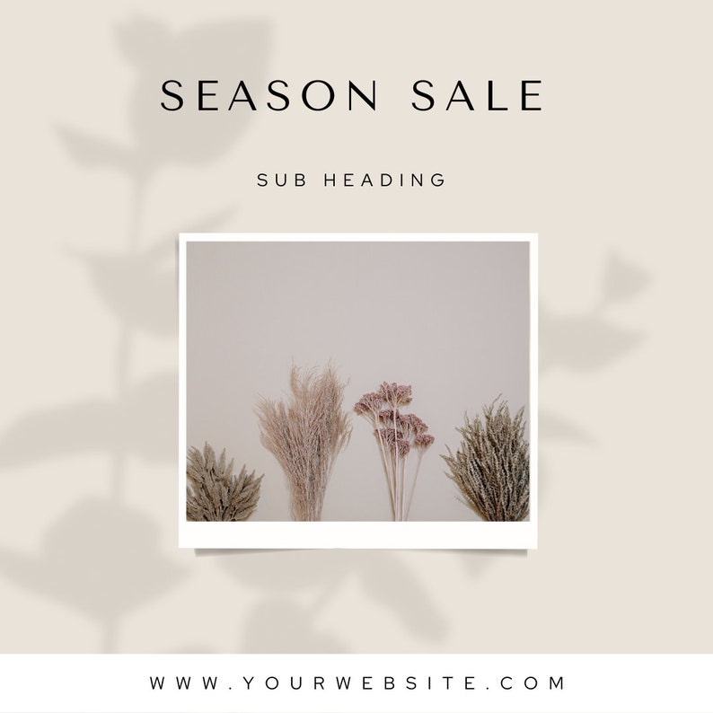 Instagram Business Sales Posts | Instagram Ad Templates | Social Media ...