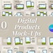 Digital Product Mock Ups for Etsy Listings, Canva Listing Mock-ups for ...