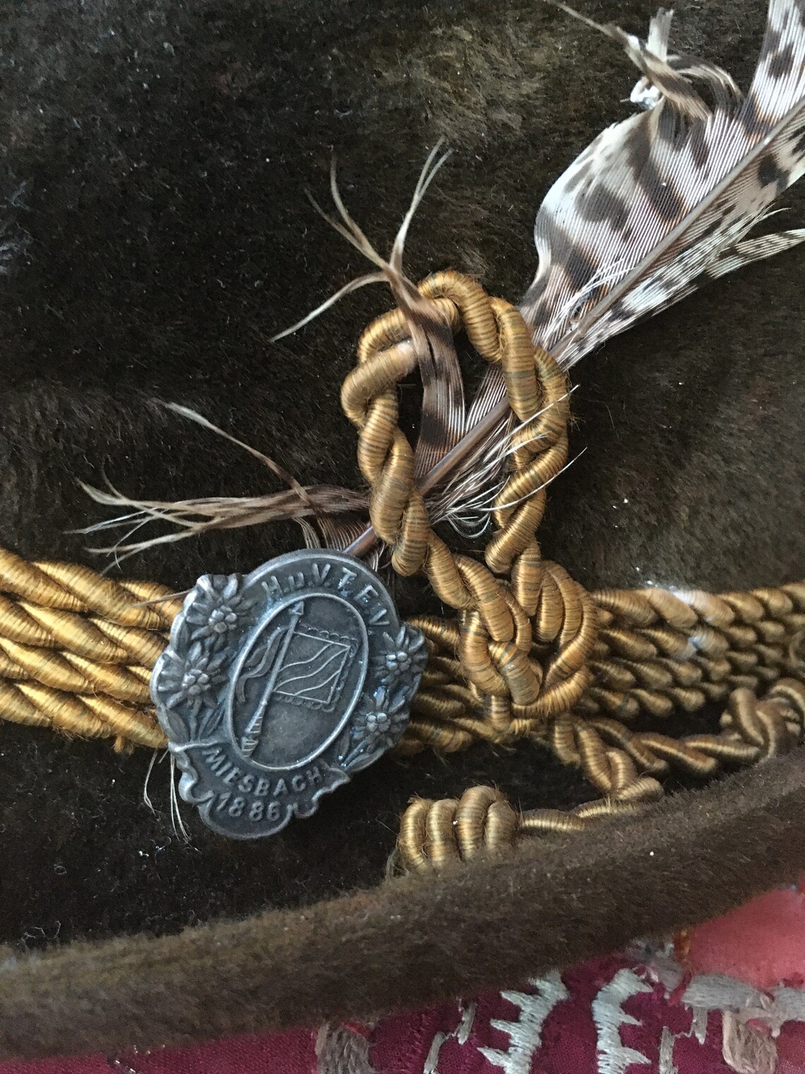 1880s Bavarian Alpine Style Hat - Etsy