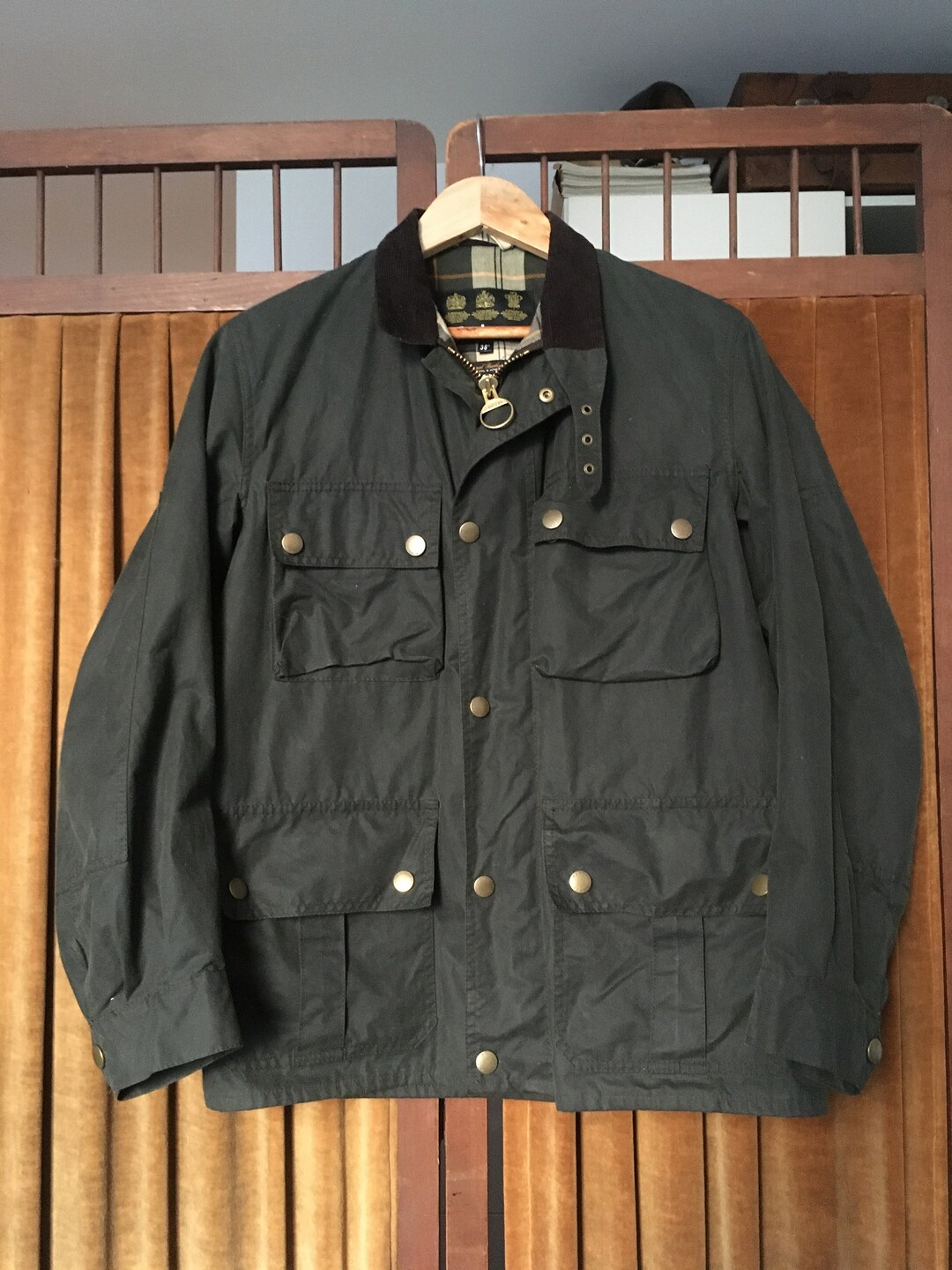 Barbour Ursula 1940s Style Submariner Wax Jacket - Etsy