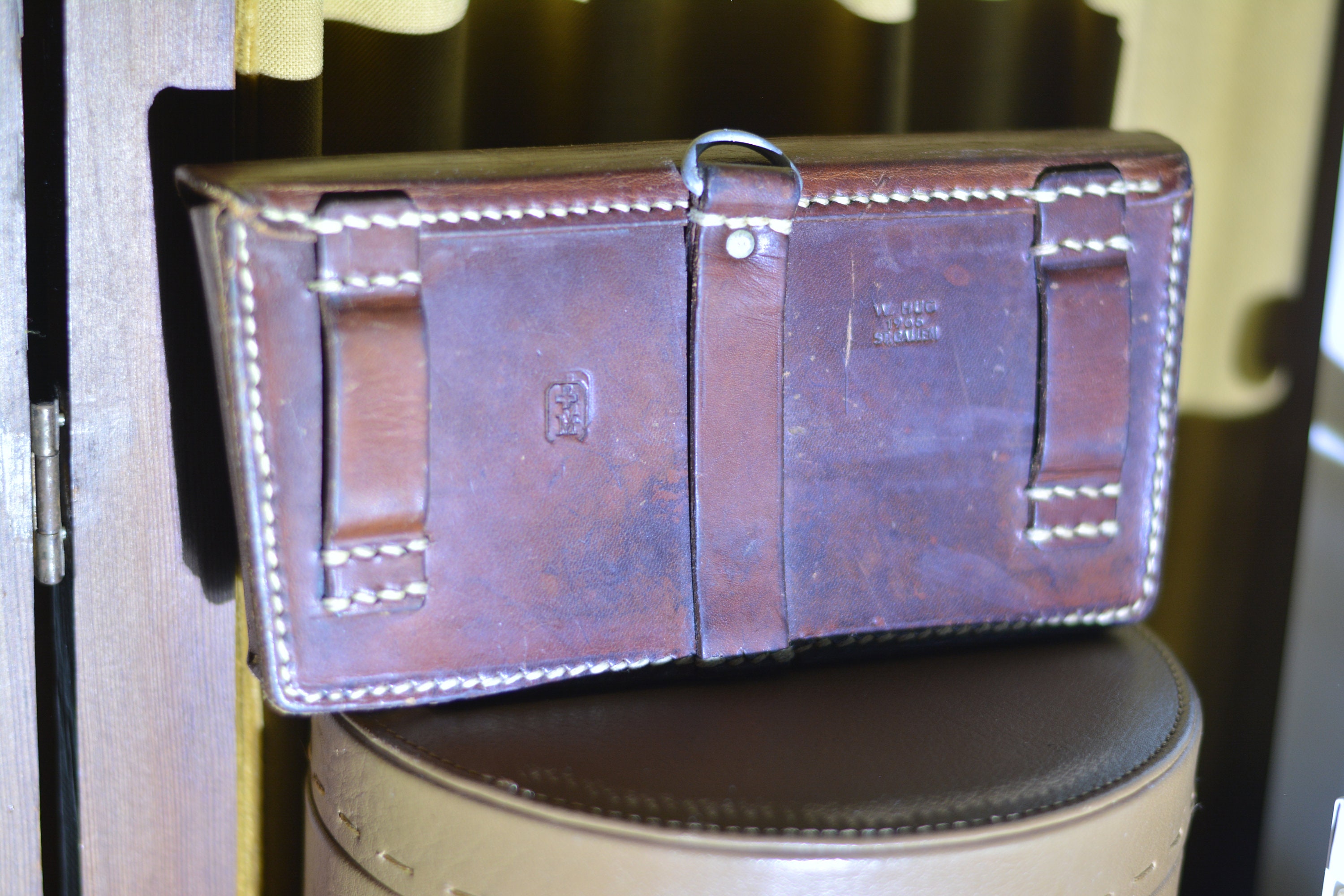 Swiss Army Leather Magazine Pouch - Etsy