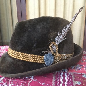1880s Bavarian Alpine Style Hat - Etsy