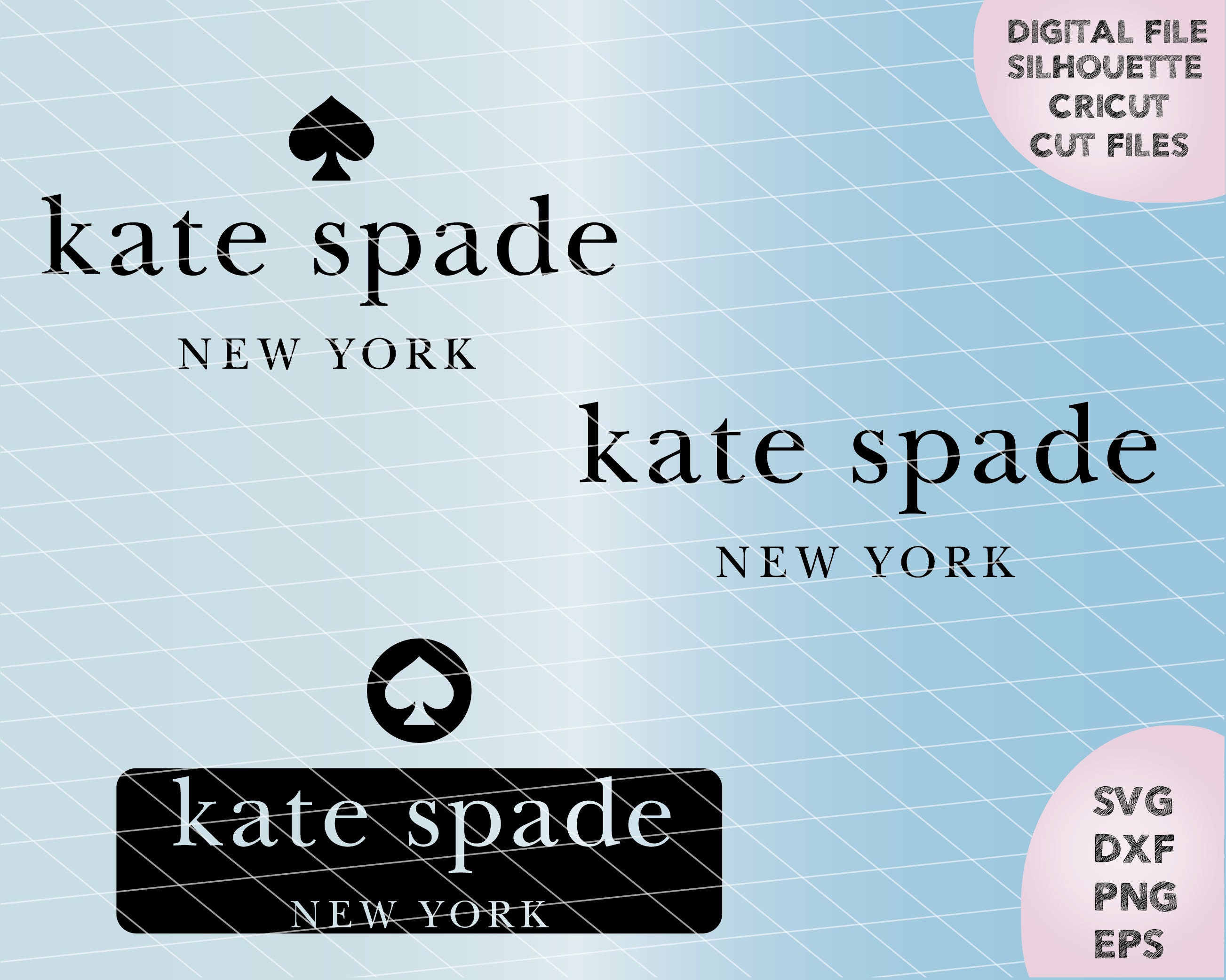 Kate Svg Nueva York Svg Moda Svg Tendencias svg Bolsos de - Etsy México