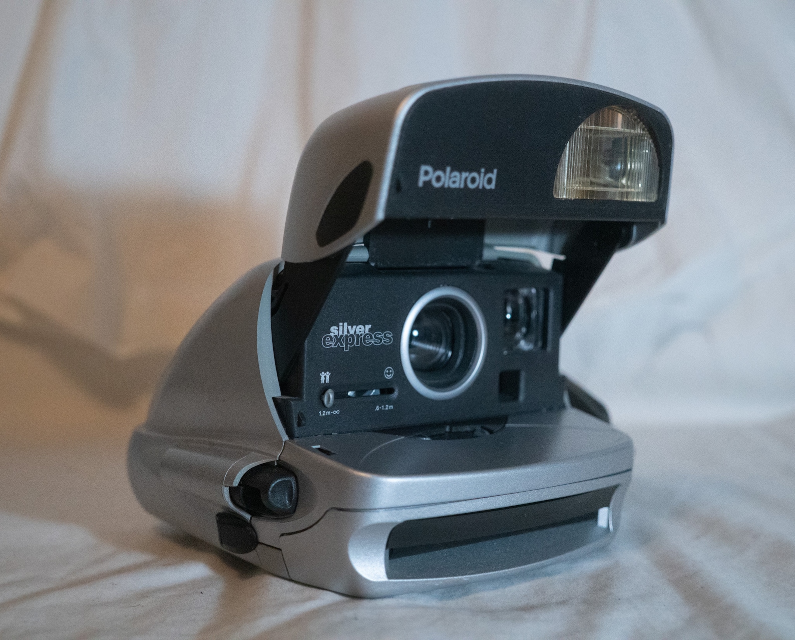Polaroid Silver Express ( WORKING ) Instant Camera - Etsy