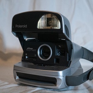 Polaroid Silver Express ( WORKING ) Instant Camera - Etsy