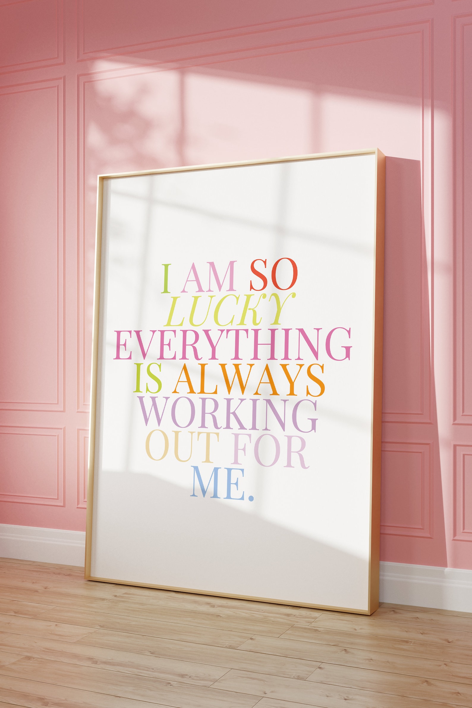 I Am so Lucky Everything Always Works Out for Me | Manifestation Quote ...