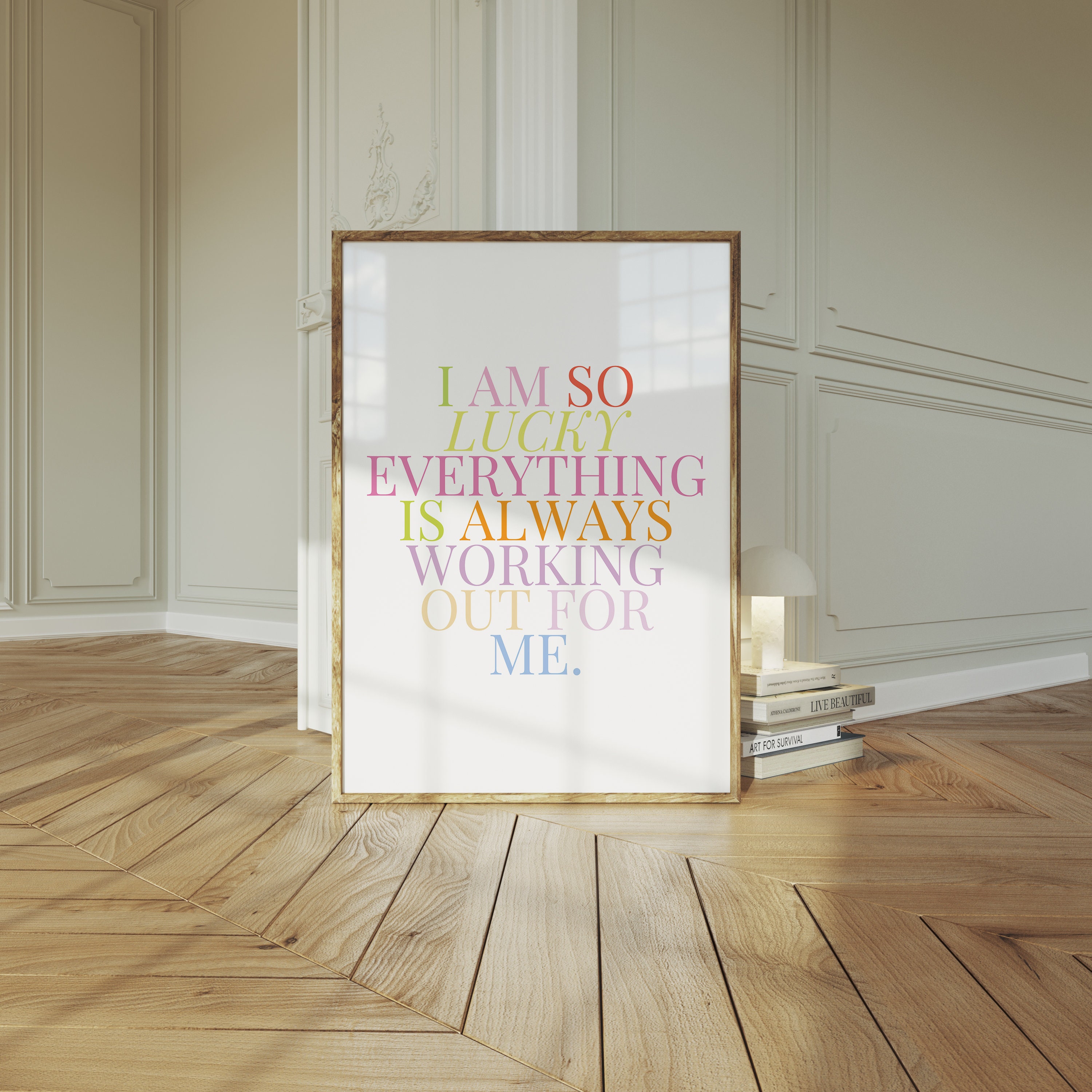 I Am so Lucky Everything Always Works Out for Me | Manifestation Quote ...
