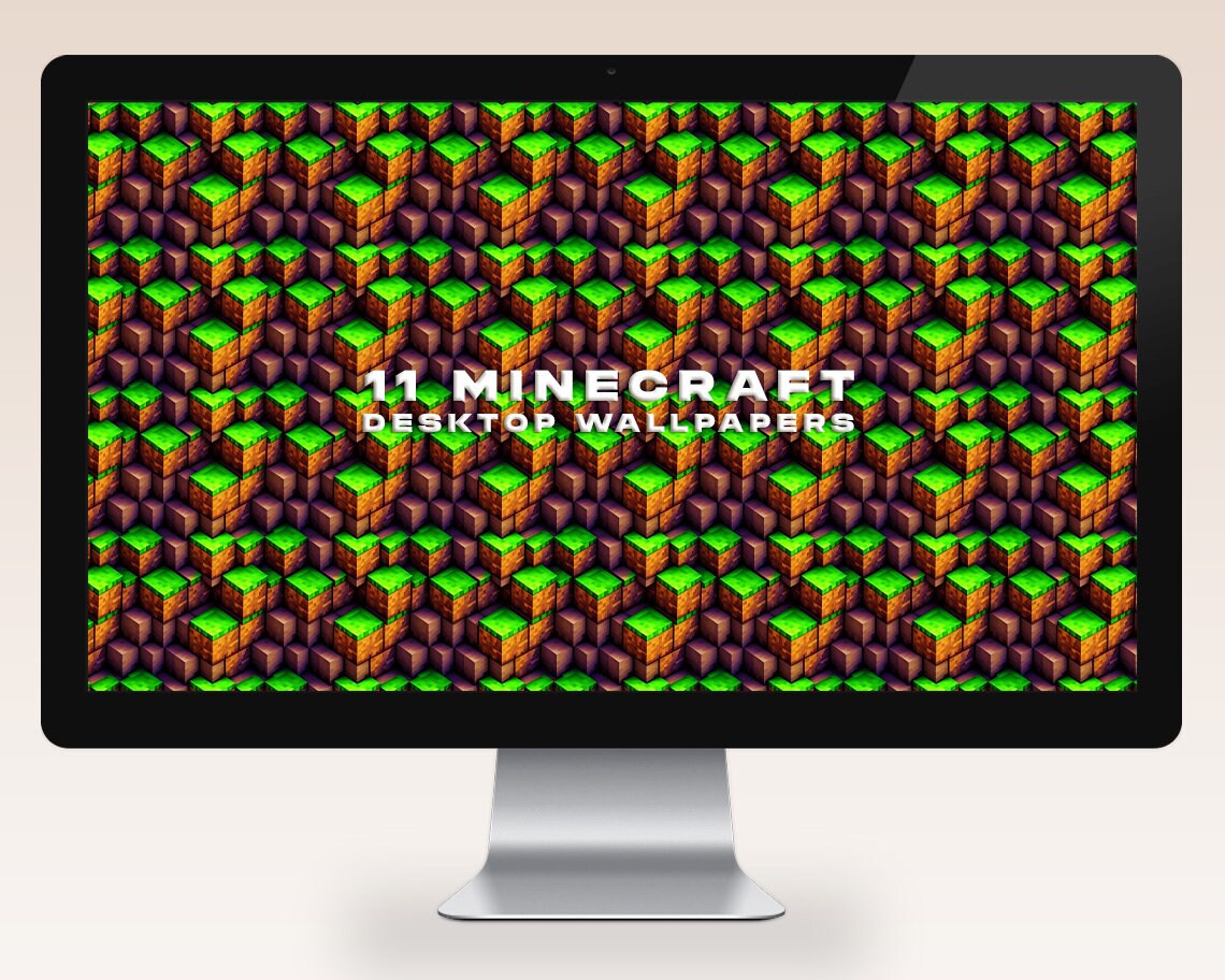 Minecraft 4K Desktop Wallpapers Collection - Set of 11 - Etsy Canada