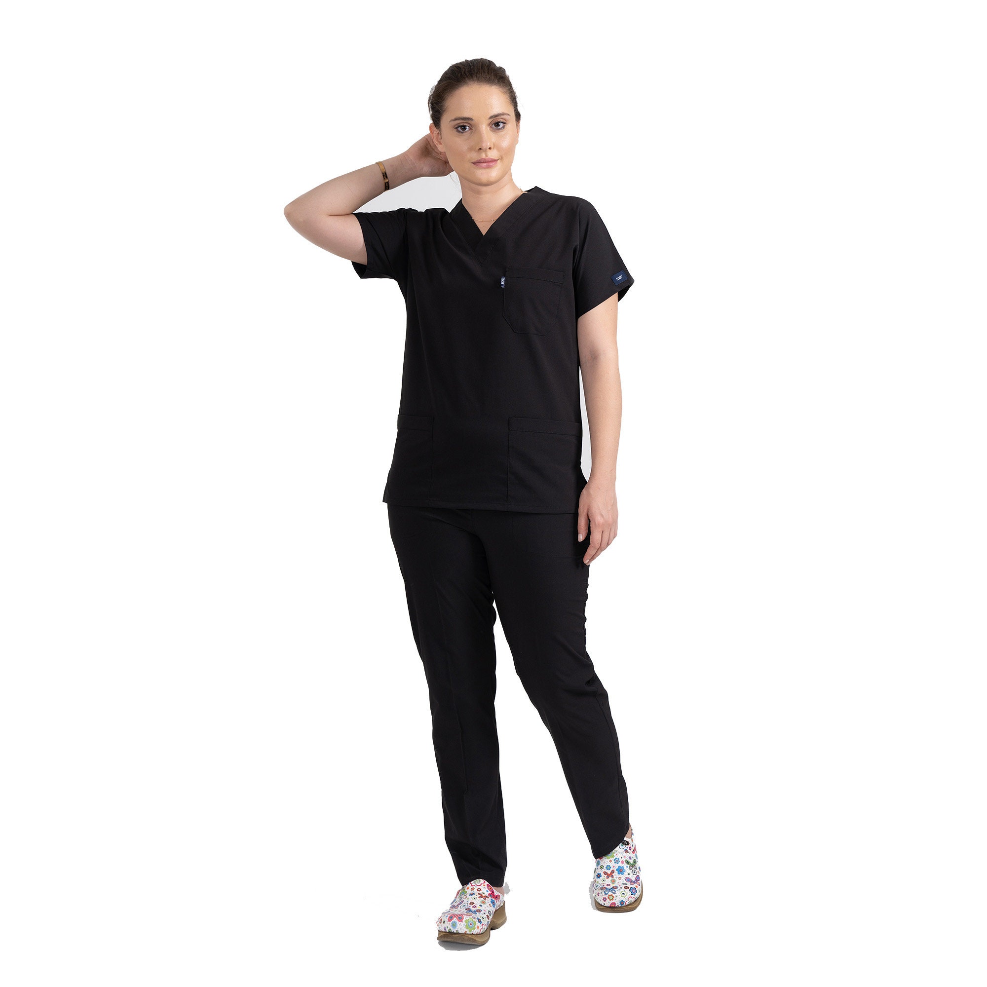 Professional Medical Uniforms and Scrubs for Women Soft Stretch Fabric ...